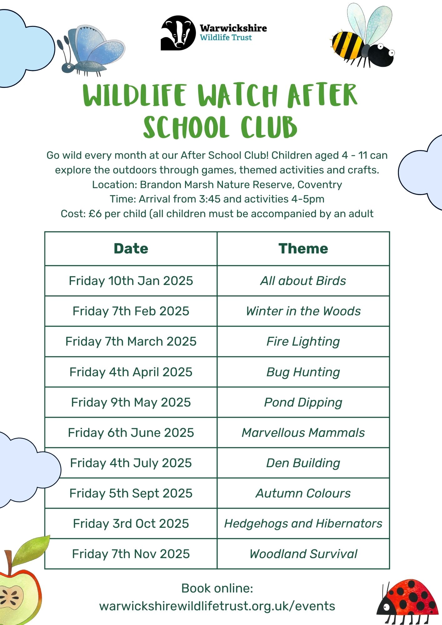 Warwickshire Wildlife Trust Coventry