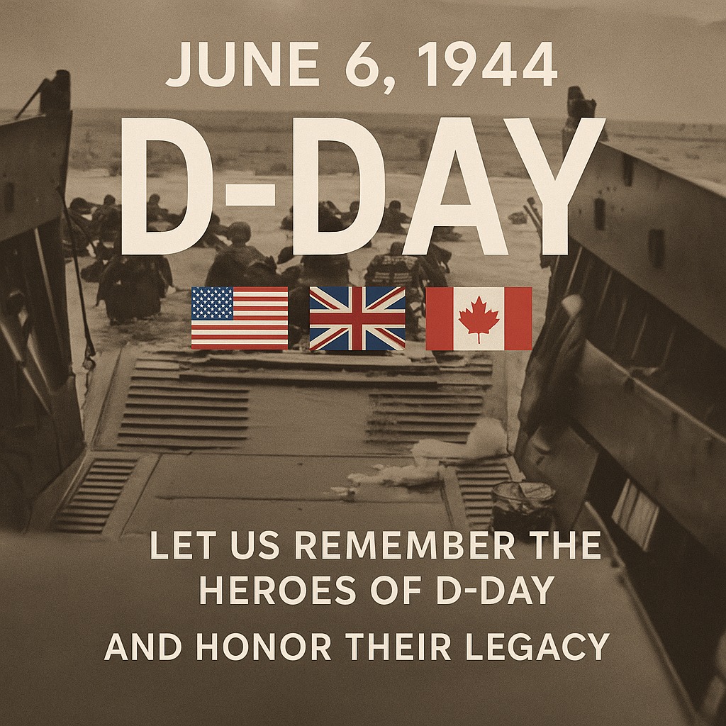VFW - 📅 June 6, 1944 – D-Day Today, we remember one of the most pivotal ...