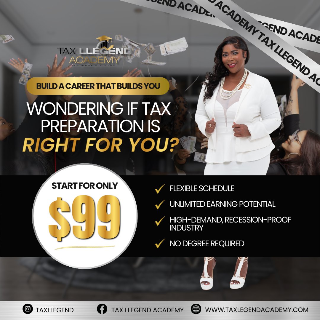 TAX - BUILD A CAREER THAT BUILDS YOU This is your chance to step into a ...