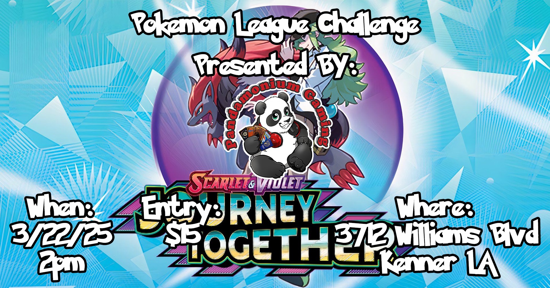 Pandamonium - 🔥 Pokémon TCG League Challenge – March 22nd! 🔥 Trainers ...