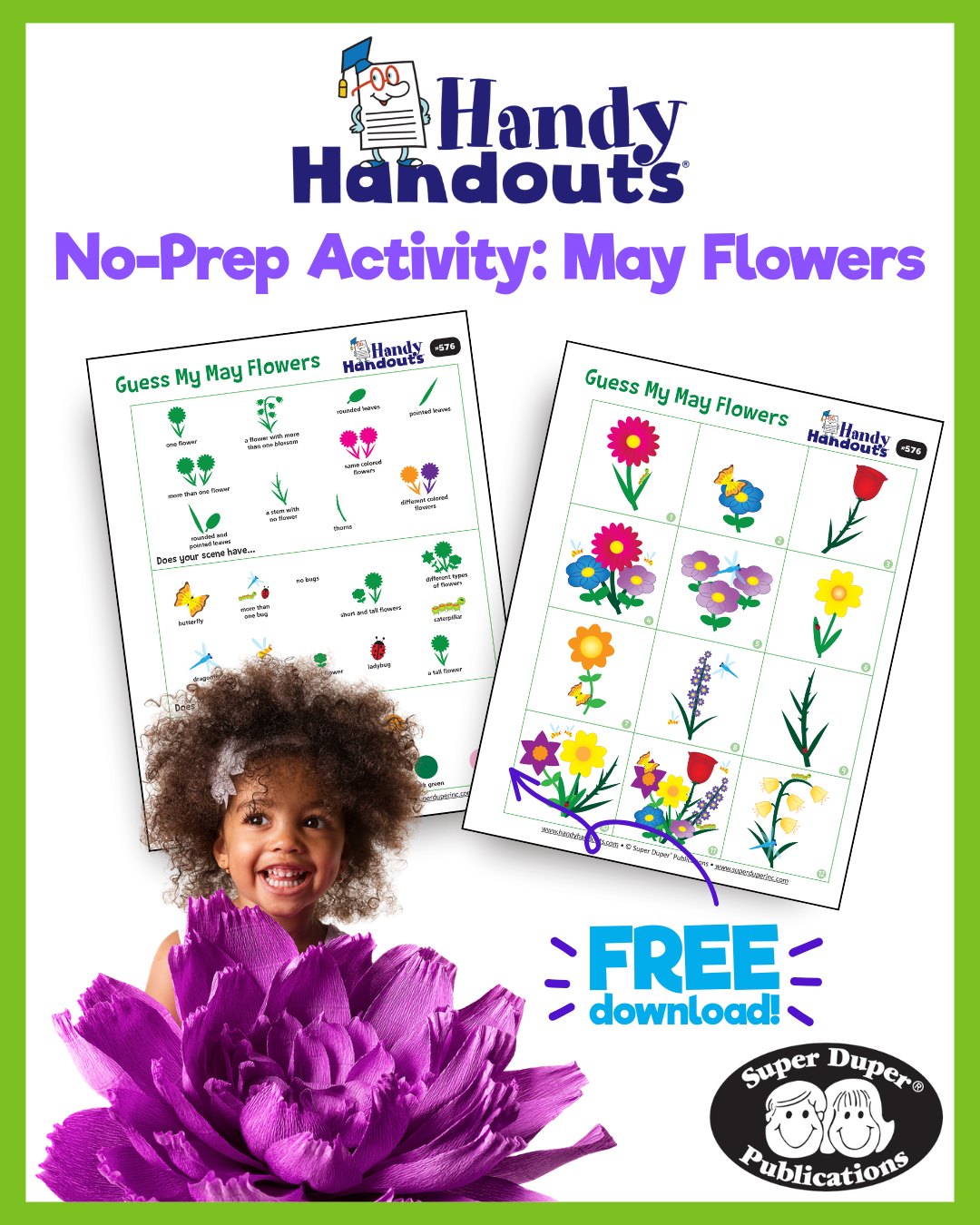 🌸 “April showers bring May... - Super Duper Publications | Facebook