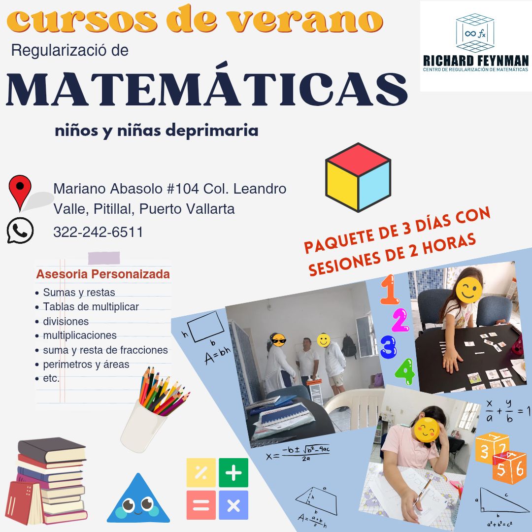 Centro de regularización de matemáticas. | Puerto Vallarta