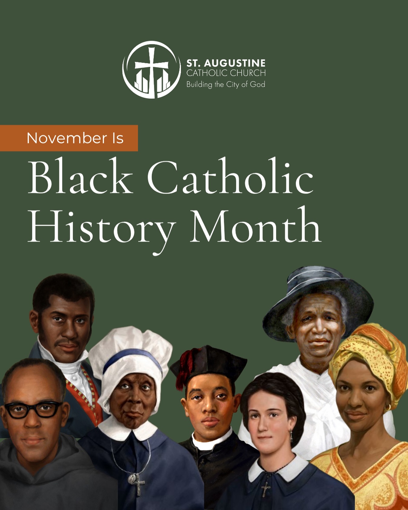 November is Black... - St. Augustine Catholic Church | Facebook