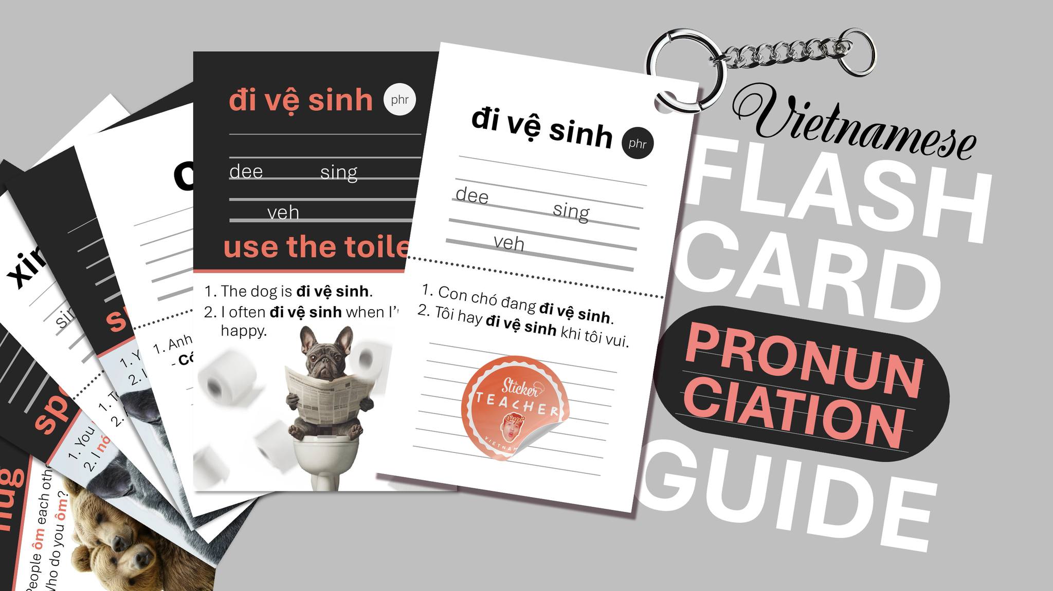 Sticker Teacher - NEW ARRIVAL: Vietnamese Flash Card -... | Facebook