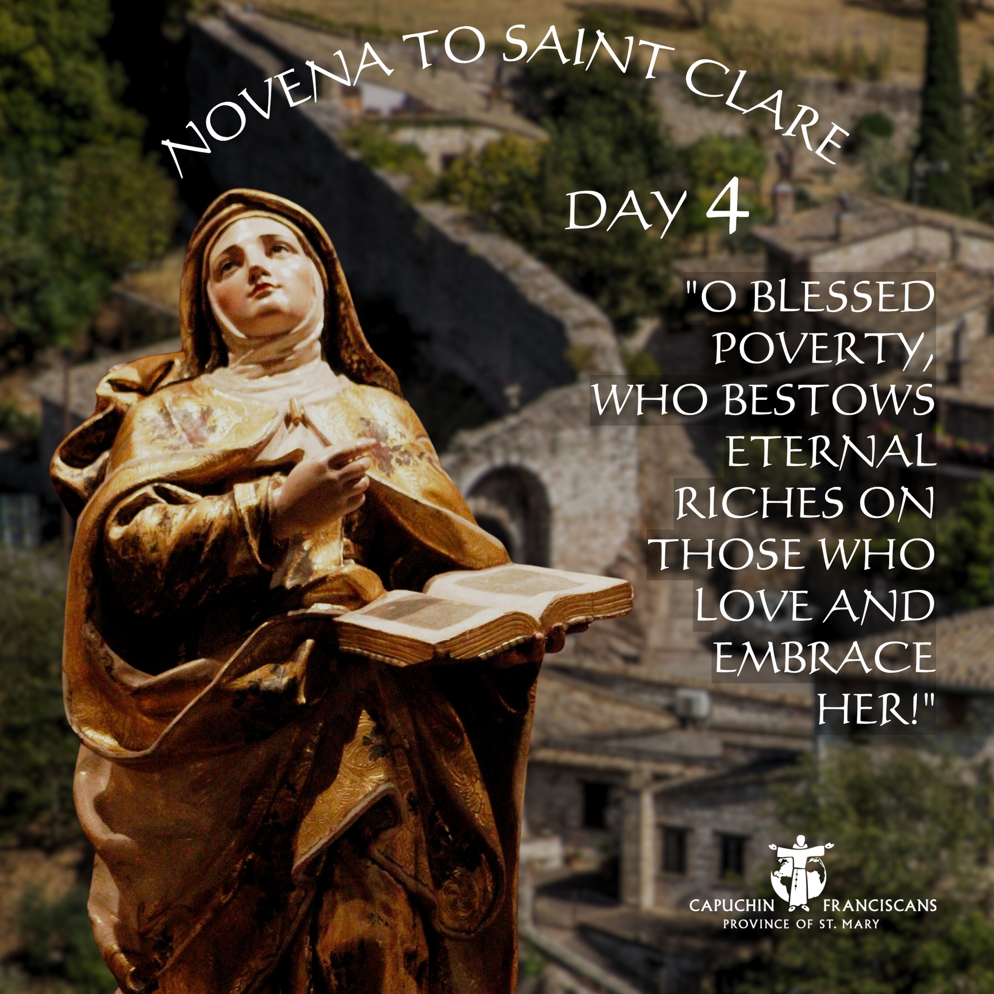 CapuchinVocations - Join us in praying Day 4 of our community novena to ...