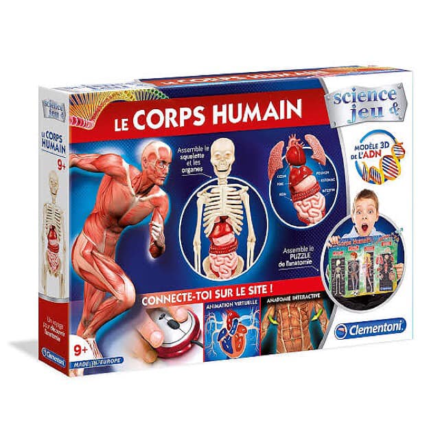 Le Corps Humain 👨‍⚕️💪🏻🩸 & Coffret du scientifique 🧪 de chez Clemontoni ...