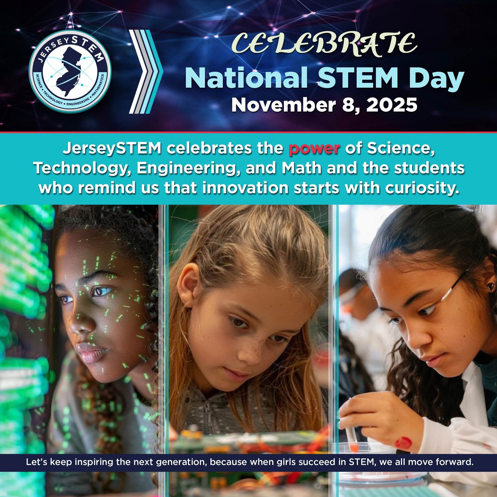 JerseySTEM - 🌟 Happy National STEM Day! Today, we celebrate the power ...