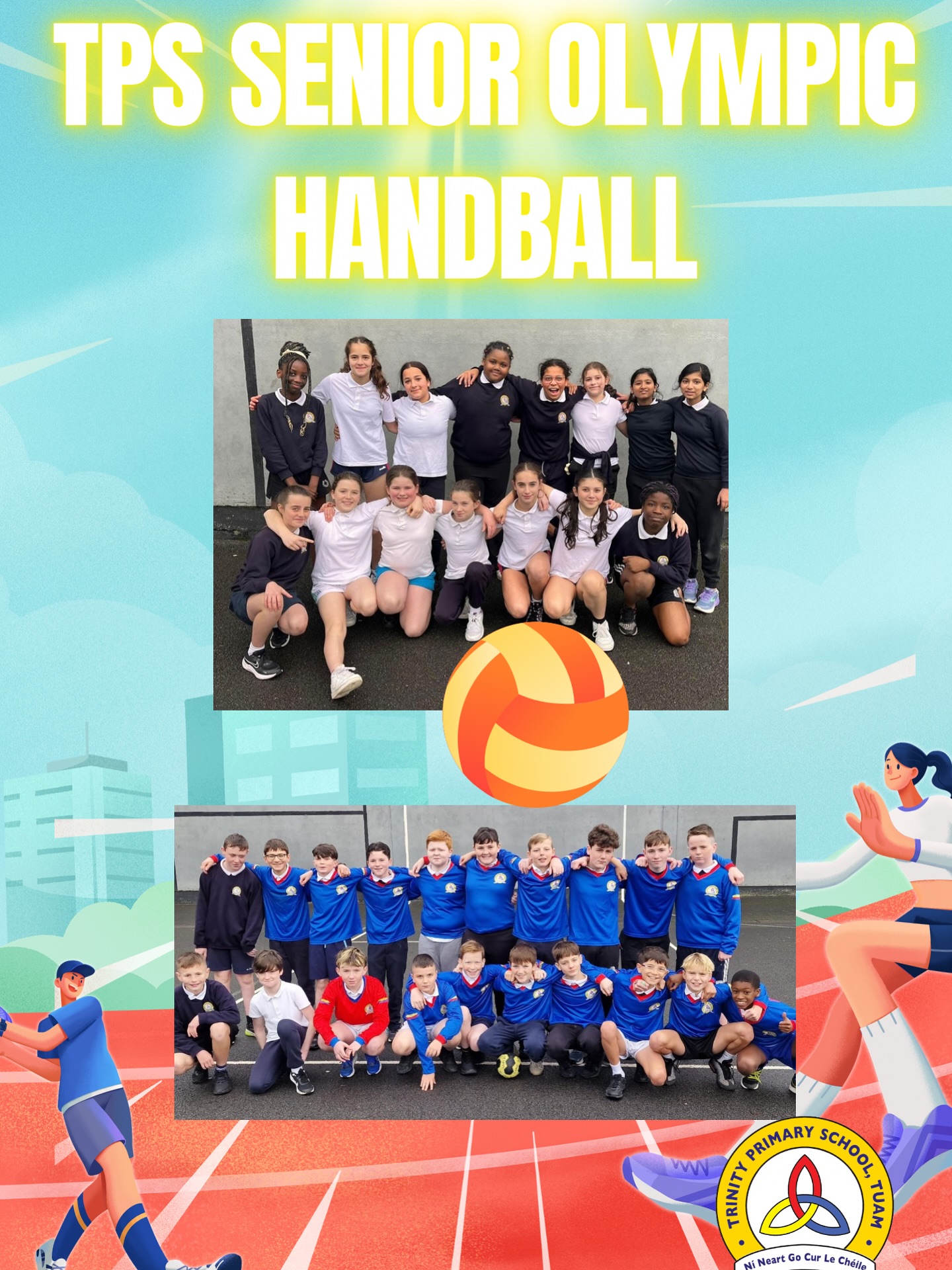 Trinity - 🏐 Olympic Handball Action! 🏆 46 boys and girls from 6th Class ...