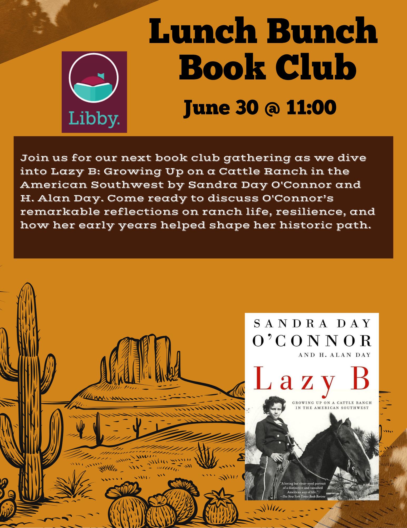 📚 Lunch Bunch Book Club... - Pinetop-Lakeside Public Library | Facebook