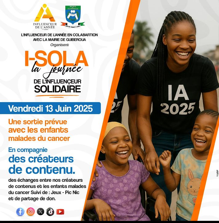 Mairie - 🎗️ Journée I-SOLA: 🎗️ La Journée des influenceurs solidaires ...