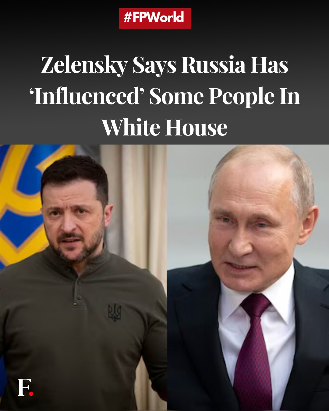 Firstpost - #FPWorld: Ukrainian President Volodymyr Zelensky in a ...