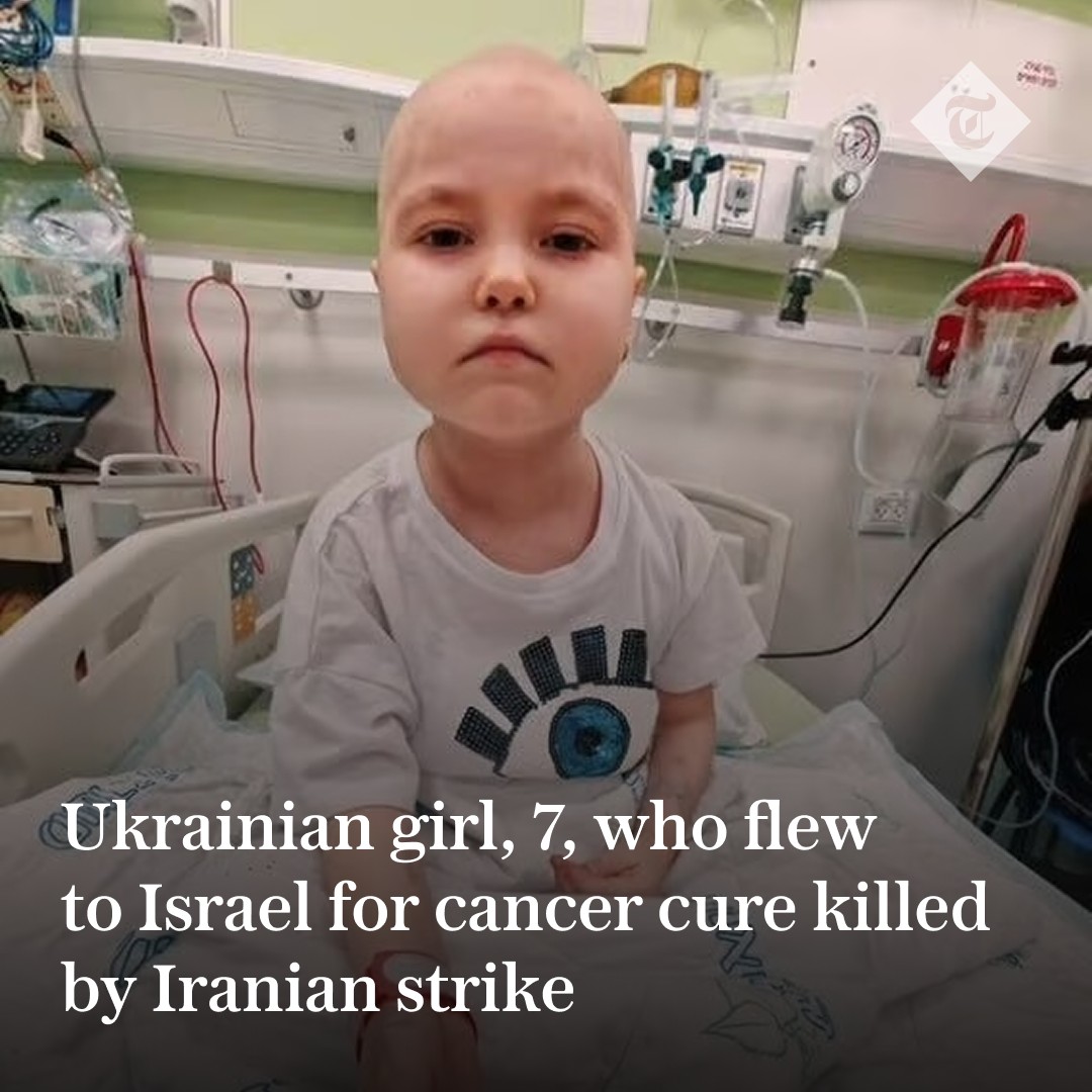 The Telegraph A Seven Year Old Ukrainian Girl Who Was Diagnosed With A Rare Cancer And Moved