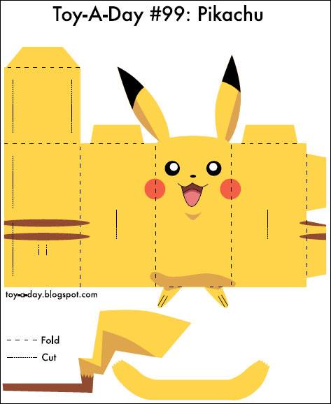 Activities for kid - Pokemon Paper Craft Credit:http://www ...