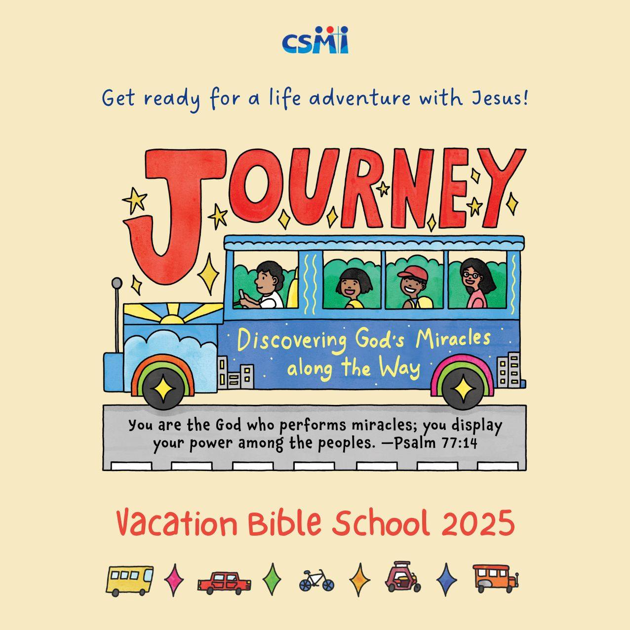 Victory - Vacation Bible School 2025 Theme: “Journey: Discovering God's ...