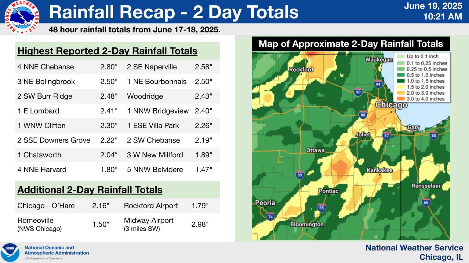US - Here's a look at rainfall over the last 48 hours through Thursday ...
