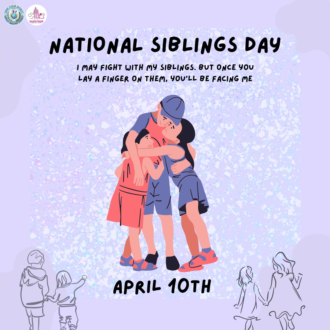 Department - This day is dedicated to our siblings who are the ones who ...