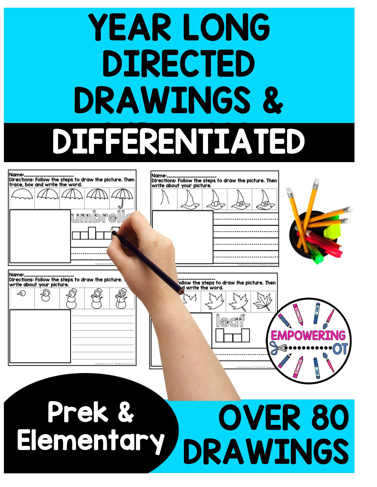 The HUGE, no prep, Directed Drawing... - Your Therapy Source | Facebook