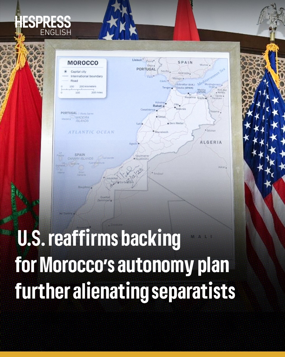 Hespress - The White House has reaffirmed its support for Morocco’s ...