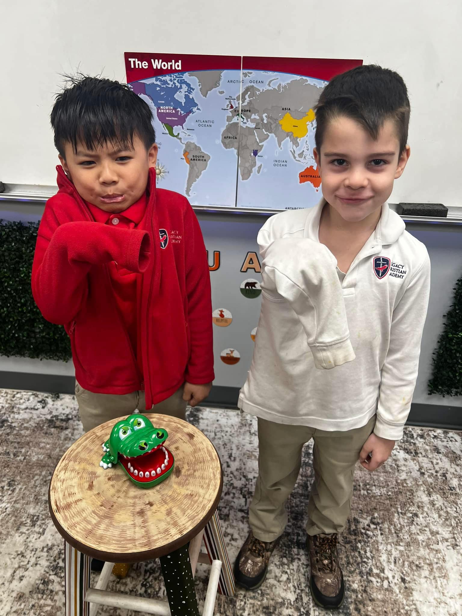 Legacy - Our first graders played a dangerous game of fast math with ...