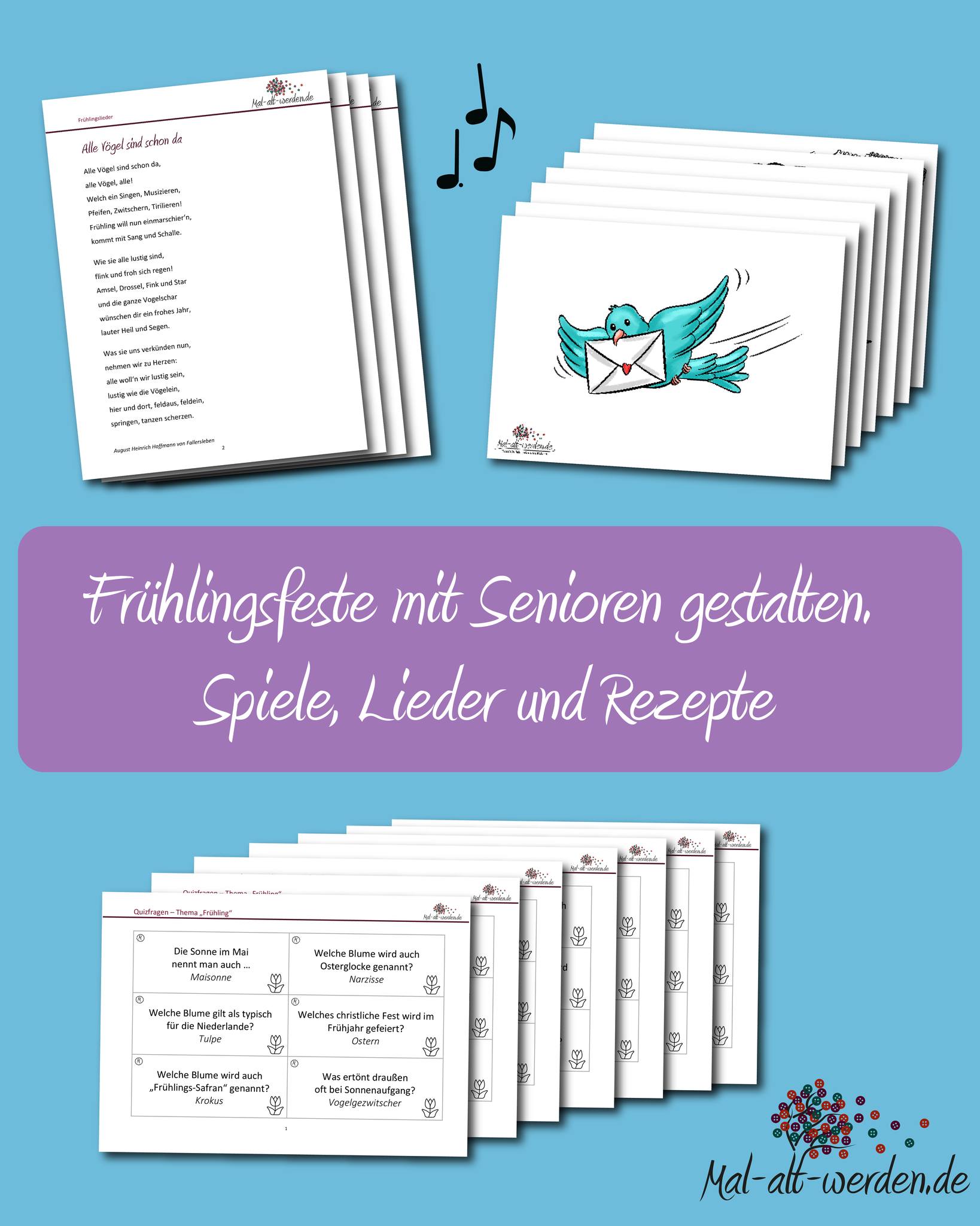Mal Alt Werden Fruhling Sprichworter