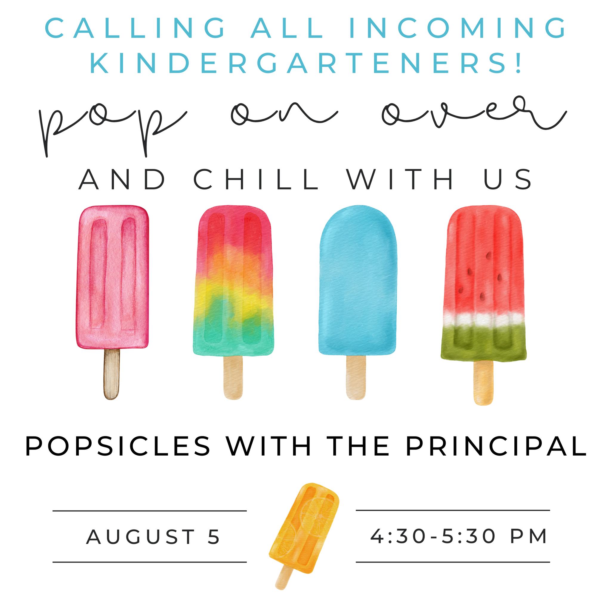 Antioch - 📣 Calling all incoming Kindergarteners! 🎉 🍦 Get ready to POP ...
