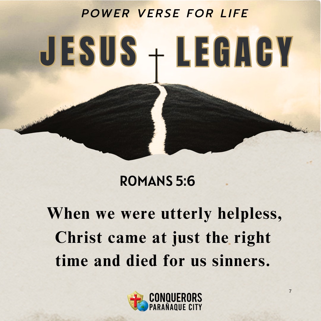 Conquerors We Are Helpless And Powerless Kung Di Tayo Tutulungan Ng Diyos Powerverseforlife