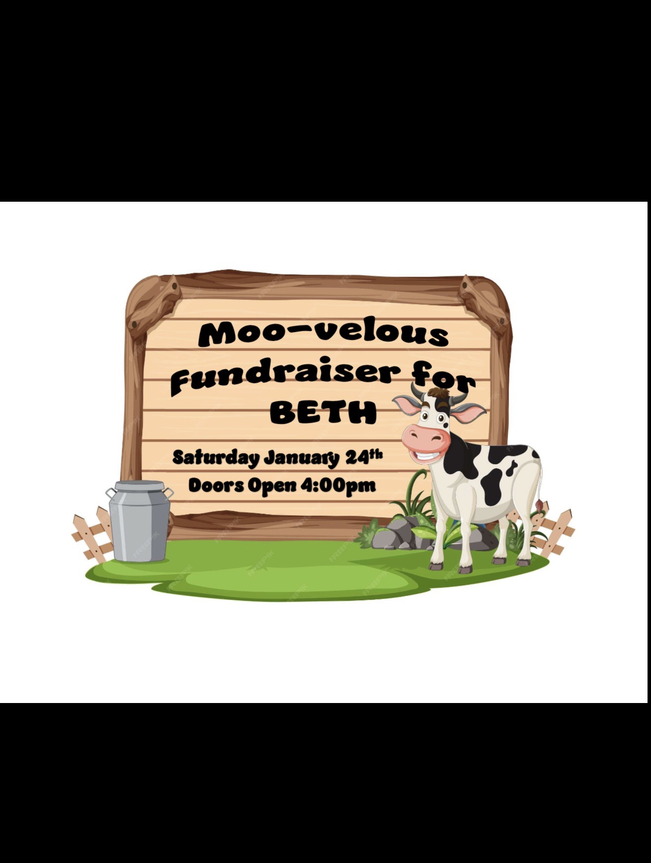 Beth's Moo-velous Fundraiser