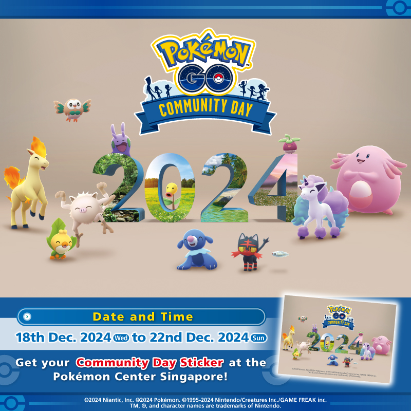 Pokémon Pokémon Go Community Day Sticker Giveaway Campaign Spend