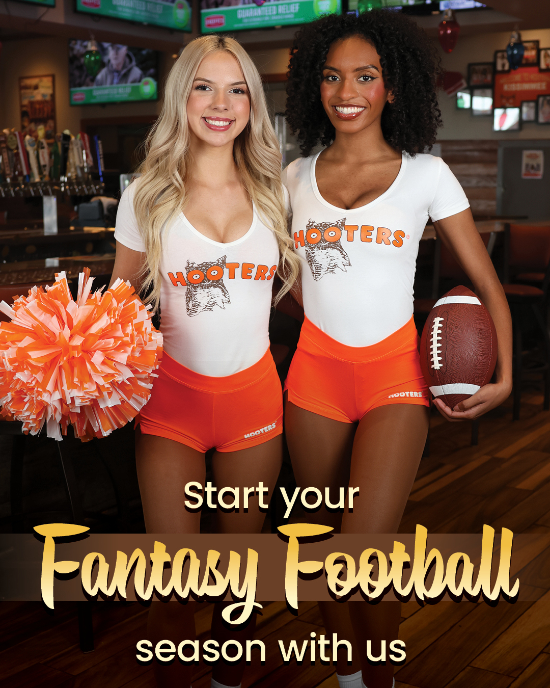 Hooters Serving Looks Like Its Our Job Oh Wait It Is Join Our Team Of Glamorous Women By