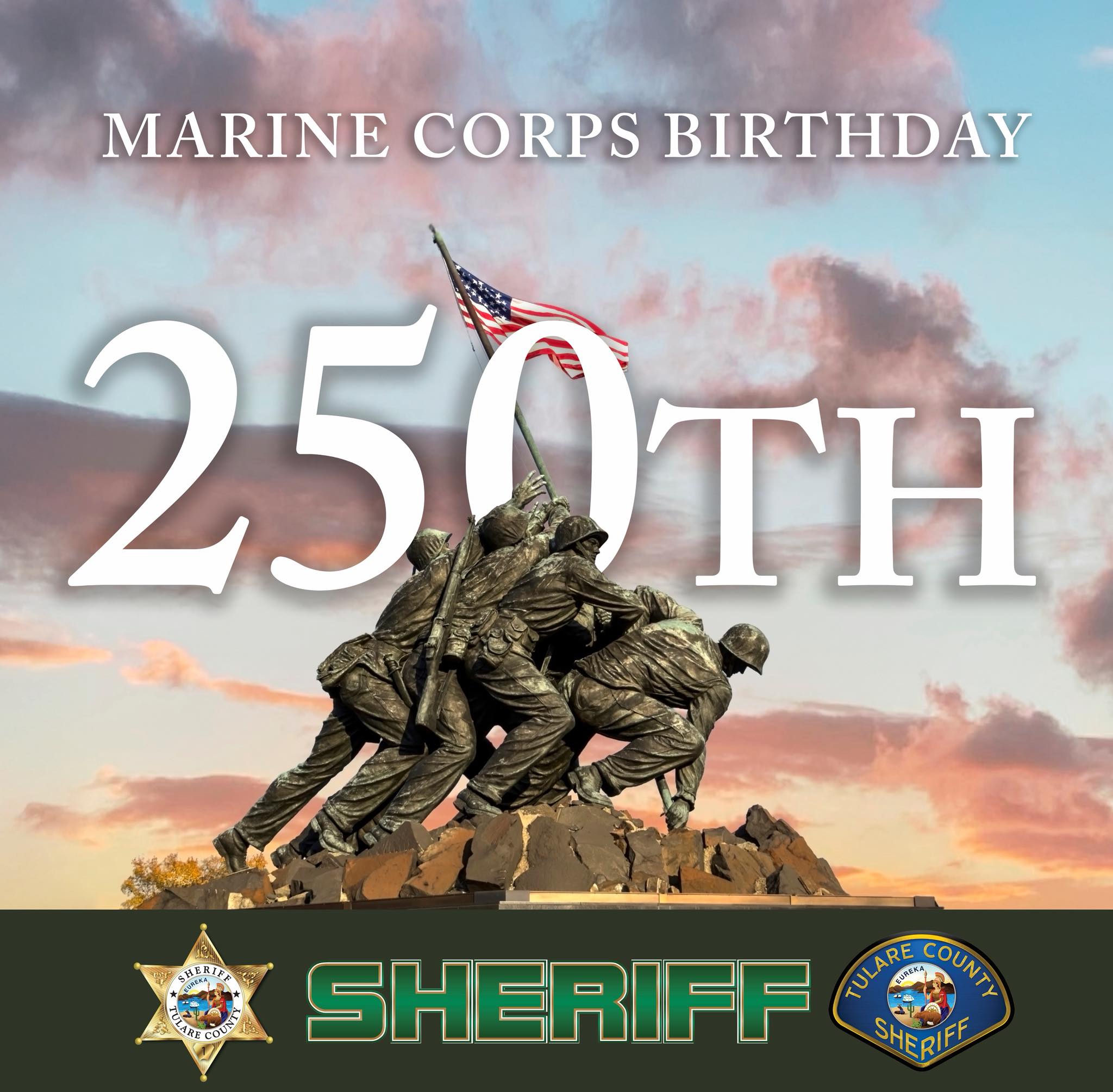 Tulare 🎖️ Happy 250th Birthday United States Marine Corps 🇺🇸 Today