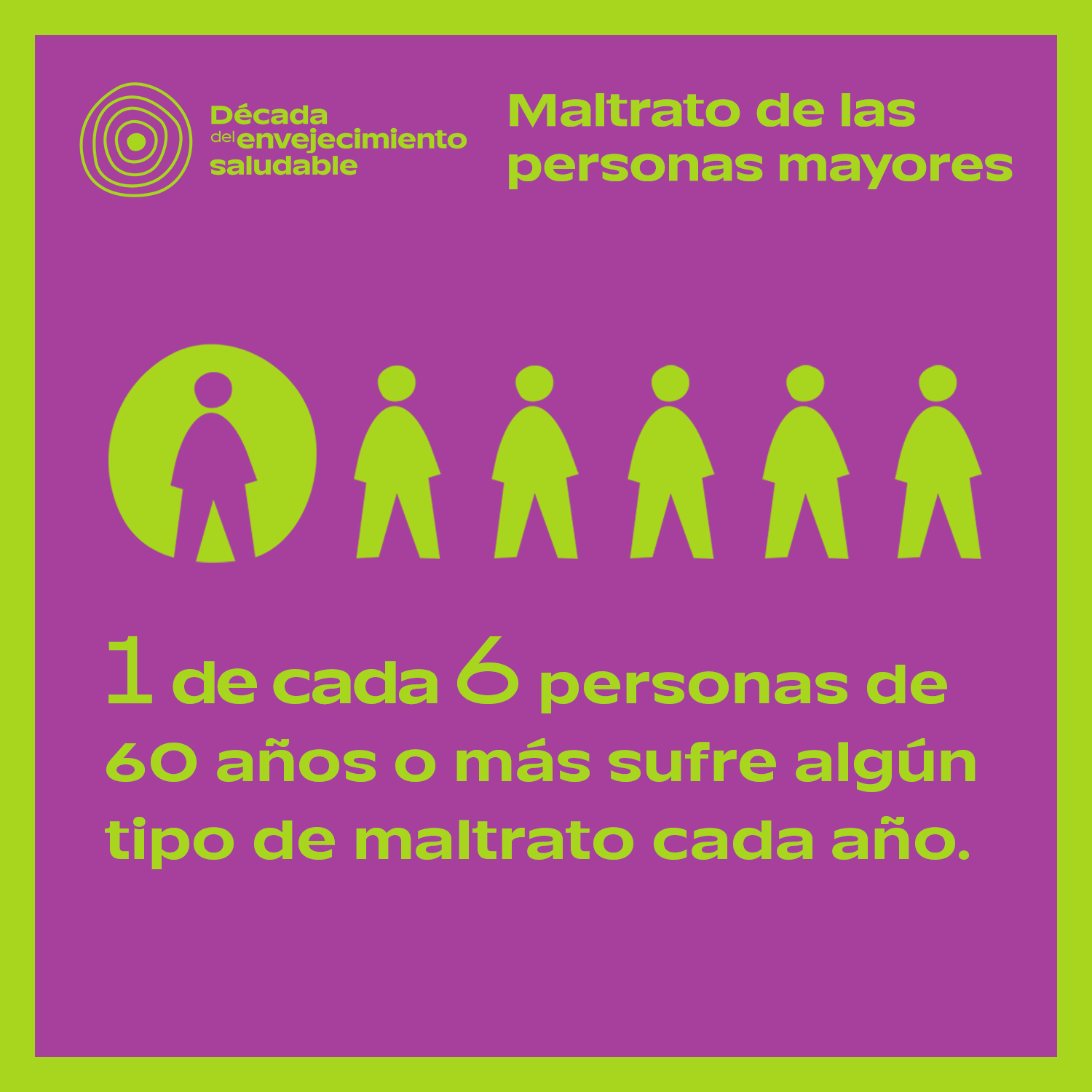 PAHO-WHO - Hoy es el Día Mundial de Concientización sobre el Abuso de ...
