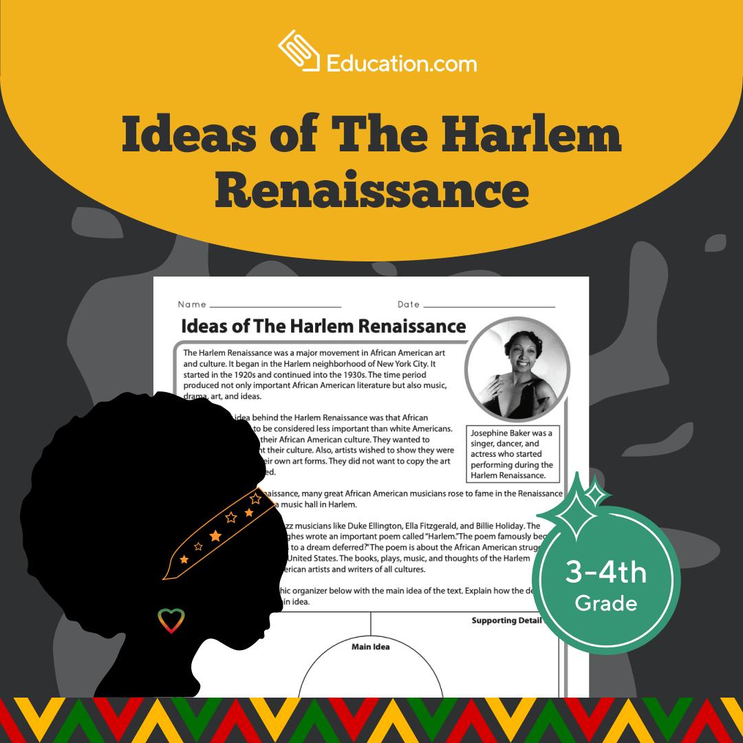 education.com - Step back in time to the Harlem Renaissance! 🎨🎷 This ...