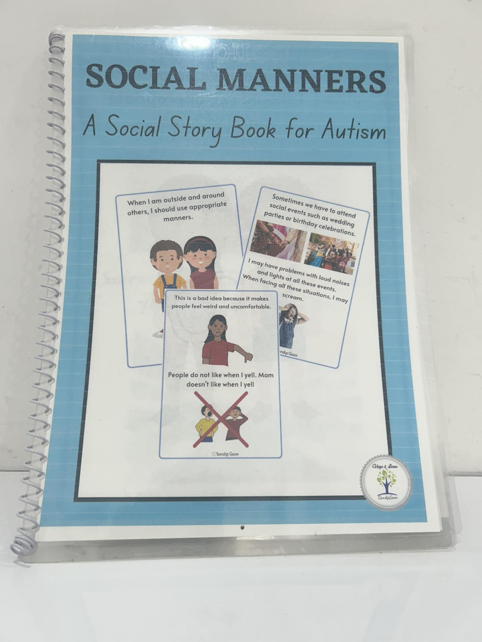 DISHA - Social Manners Social Story Visit - resourceforteacher.com ...