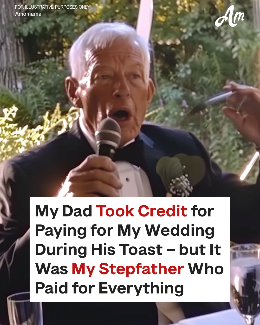 Stuff At My Wedding My Biological Dad Stood Up During The Reception 6903