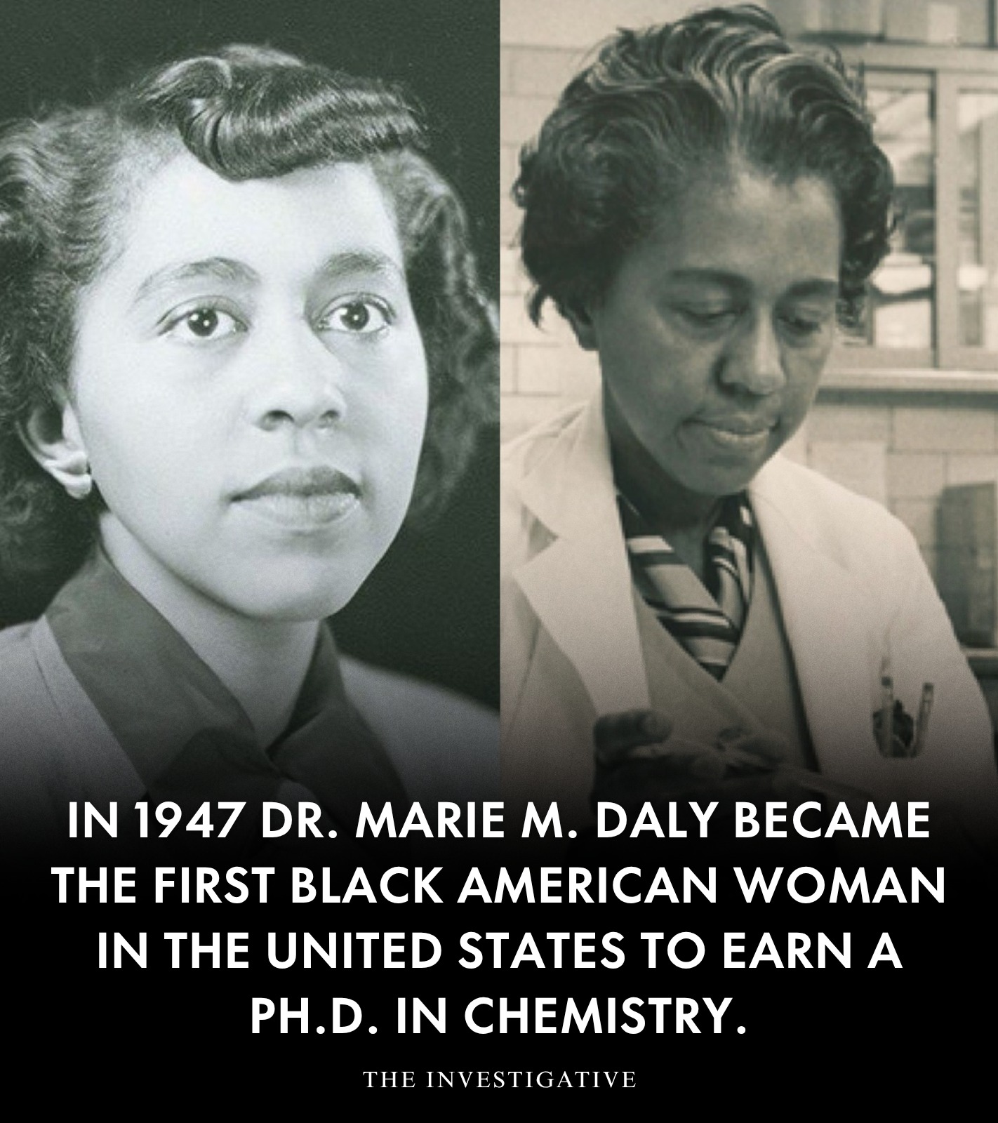 The Investigative - Marie Maynard Daly: Pioneer in Biochemistry Marie ...