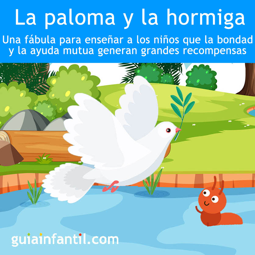 guiainfantil.com - La fábula de LA PALOMA Y LA HORMIGA es perfecta para ...