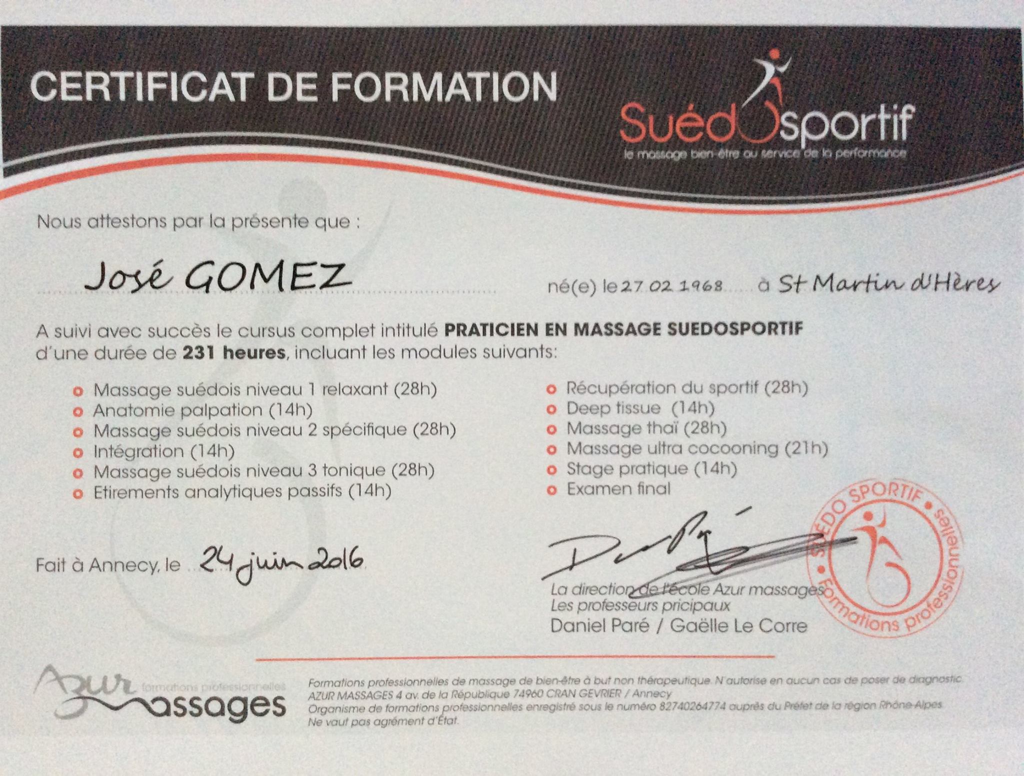 José Gomez Massage Home Facebook