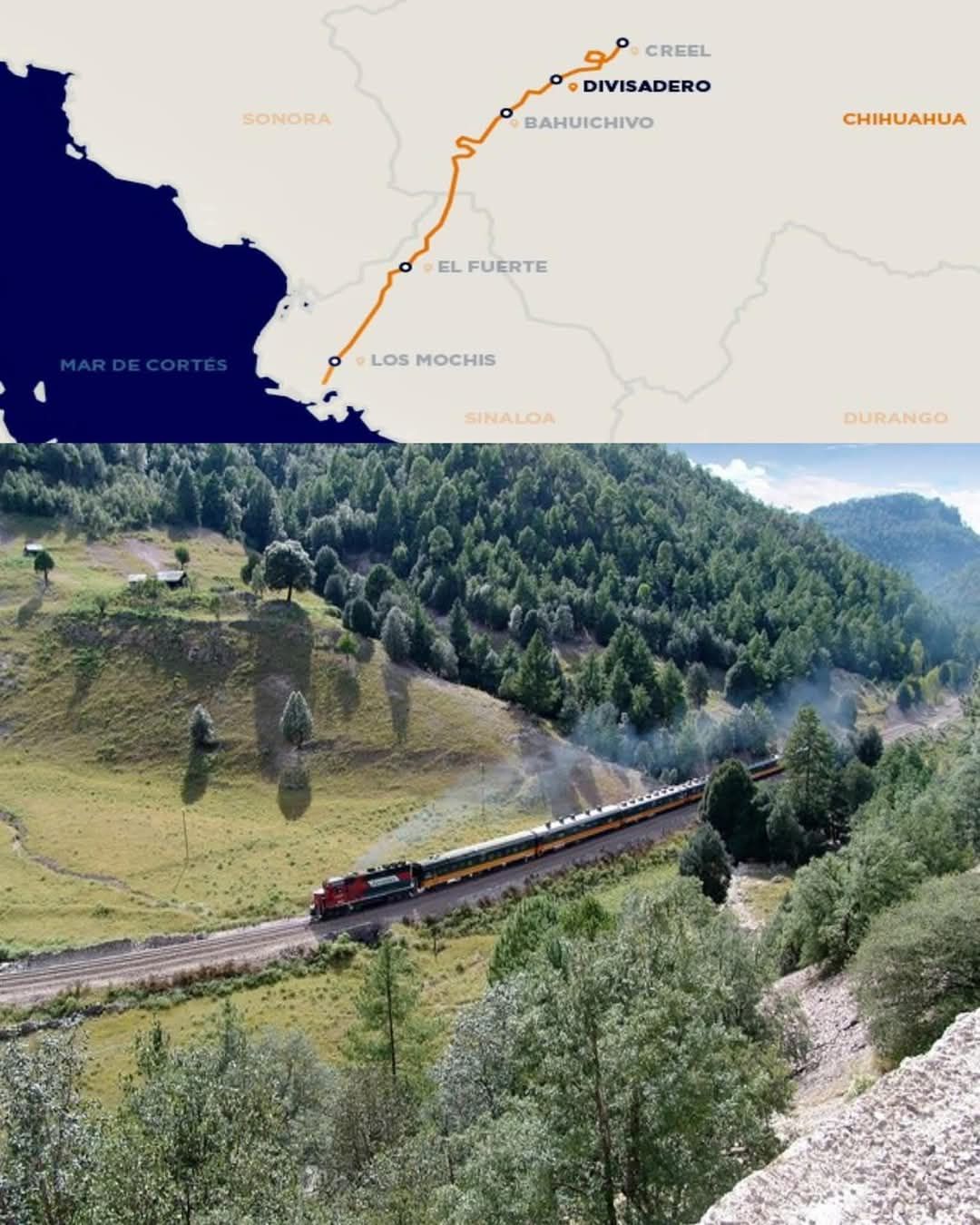 Caminando Sabías Que El Tren Chepe Chihuahua Al Pacífico Es Un