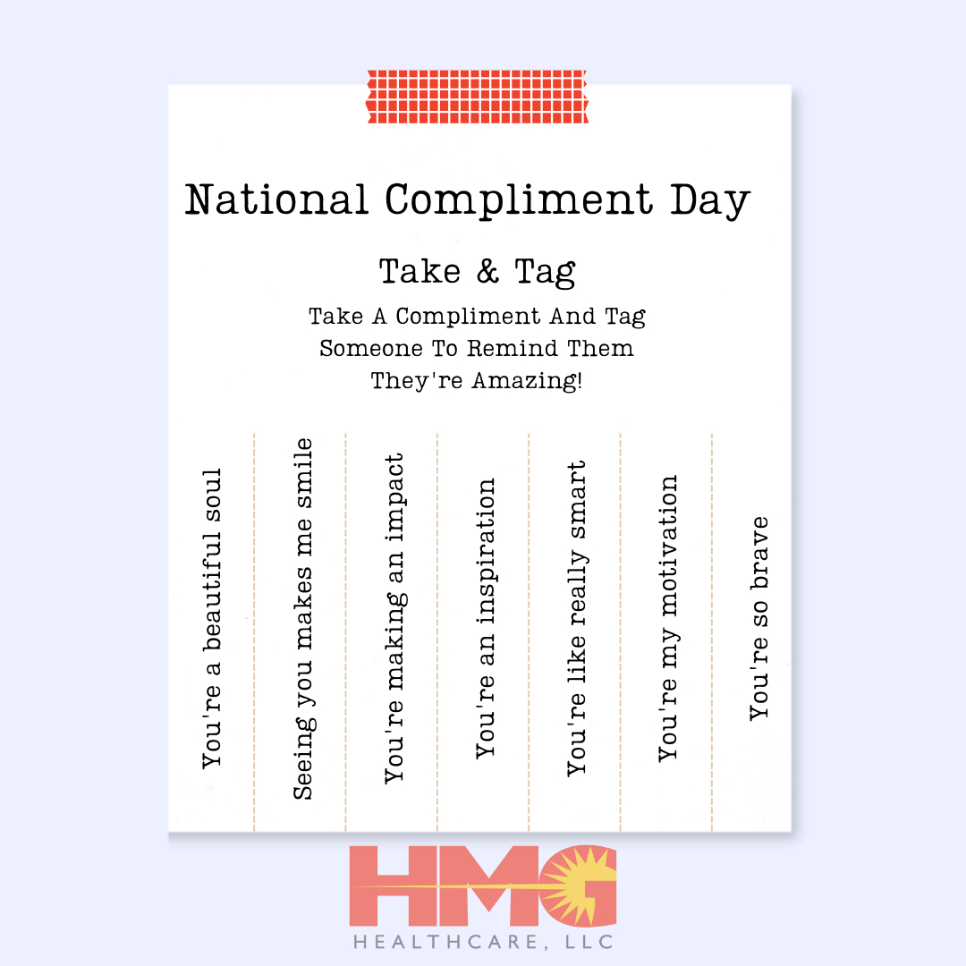 Park - Today we celebrate National Compliment Day by going all out with ...
