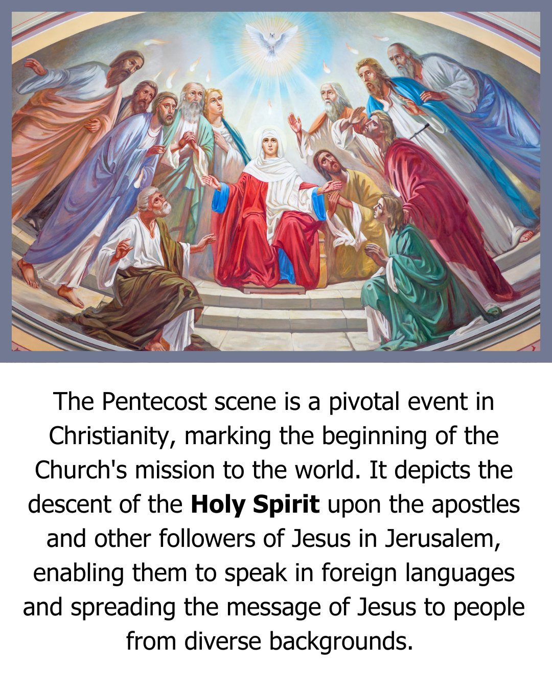 Catholic - 🔥 Happy Pentecost! 🔥 Today, Catholics and Christians around ...