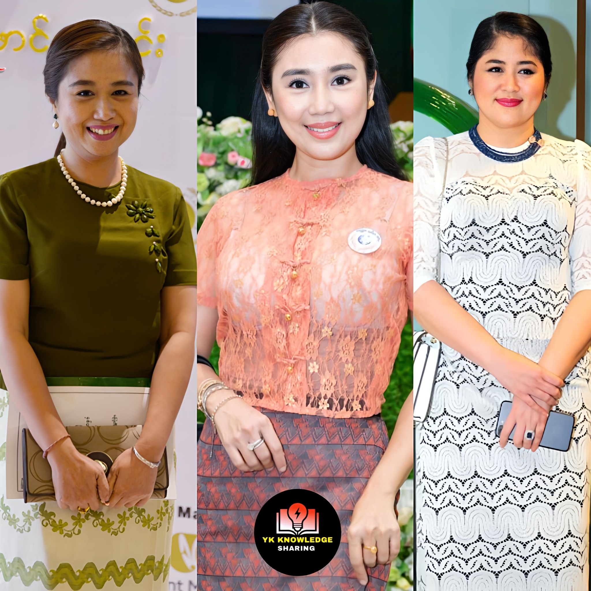 Yk သရုပ်ဆောင် ခိုင်သင်းကြည်၊ လင်းဇာနည်ဇော်နဲ့ စိုးမြတ်သူဇာ — အသက်အနည