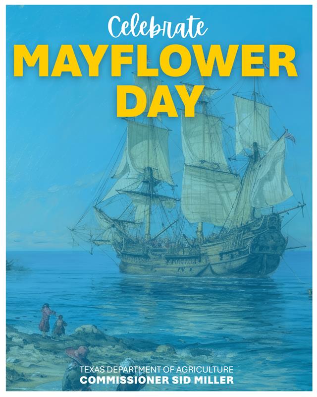 Today is Mayflower Day!... - Texas Department of Agriculture | Facebook