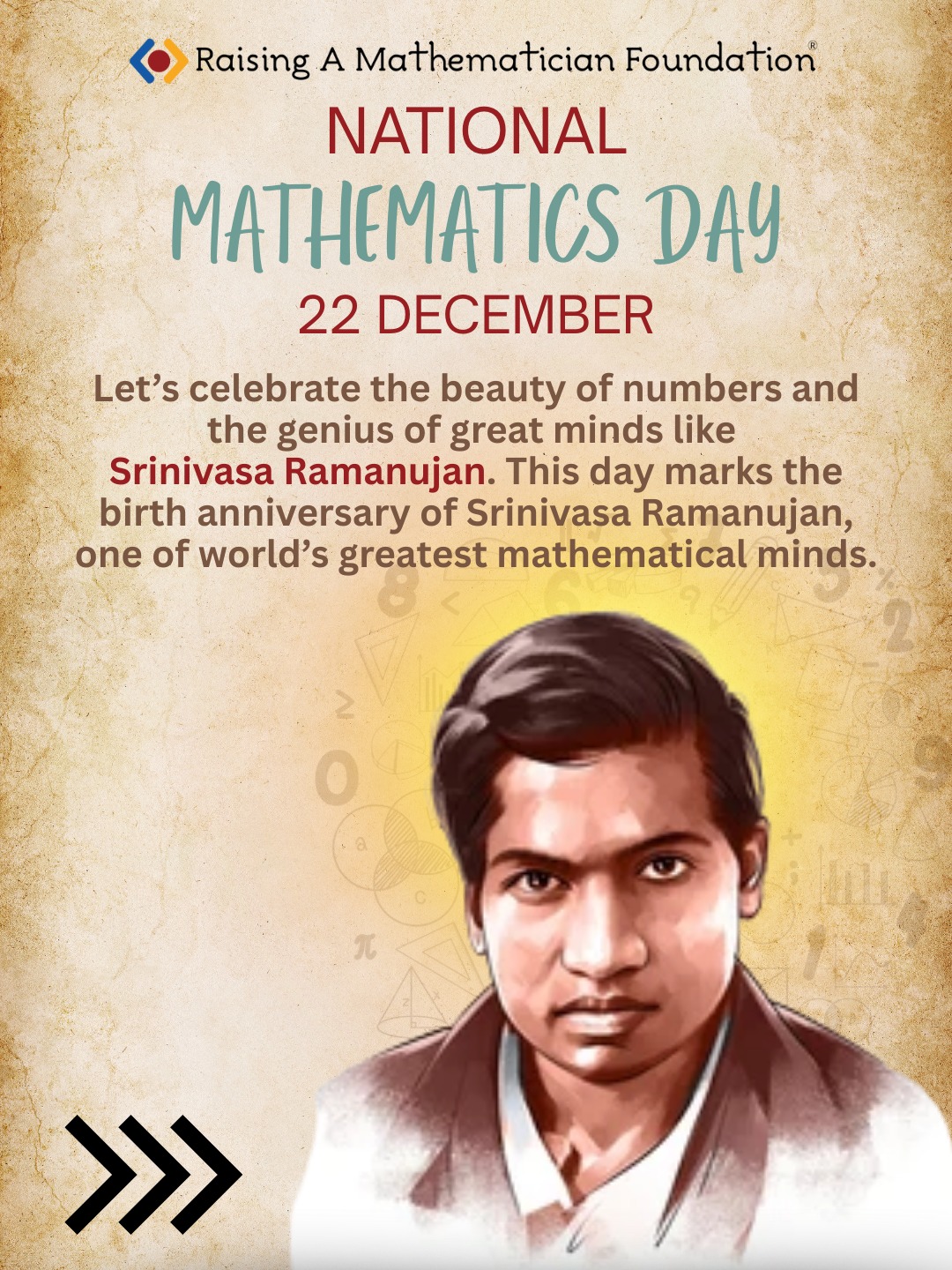 National Mathematics Day wishes... - Raising a Mathematician | Facebook