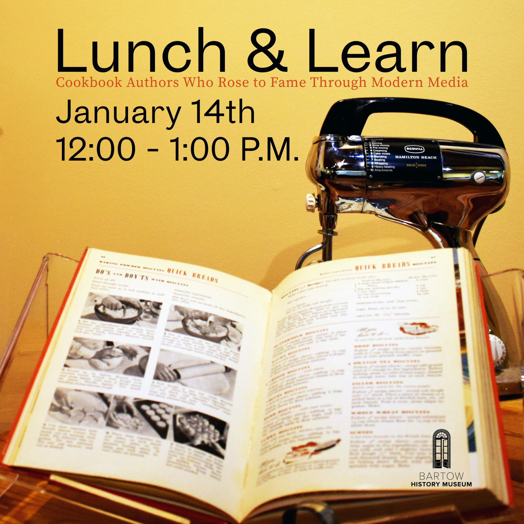 Lunch & Learn: Cookbook Authors Who Rose to Fame Through Modern Media