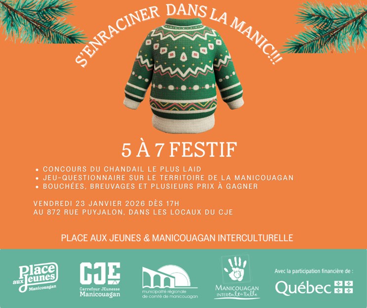 Place - 🎉5 À 7 FESTIF🎉 Viens participer à notre activité d’enracinement ...