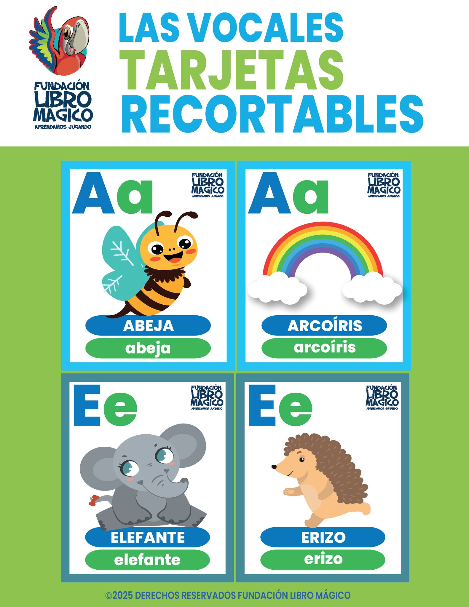 GRATIS en PDF: Más de 80 tarjetas... - Fundación Libro Mágico | Facebook