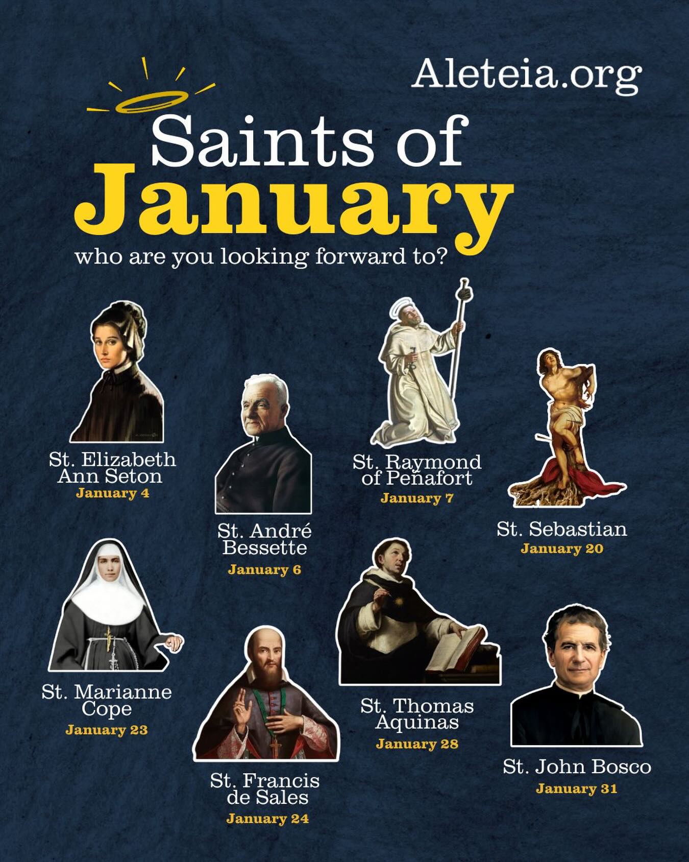 Aleteia - Which feast day are you most looking foward to in January? # ...