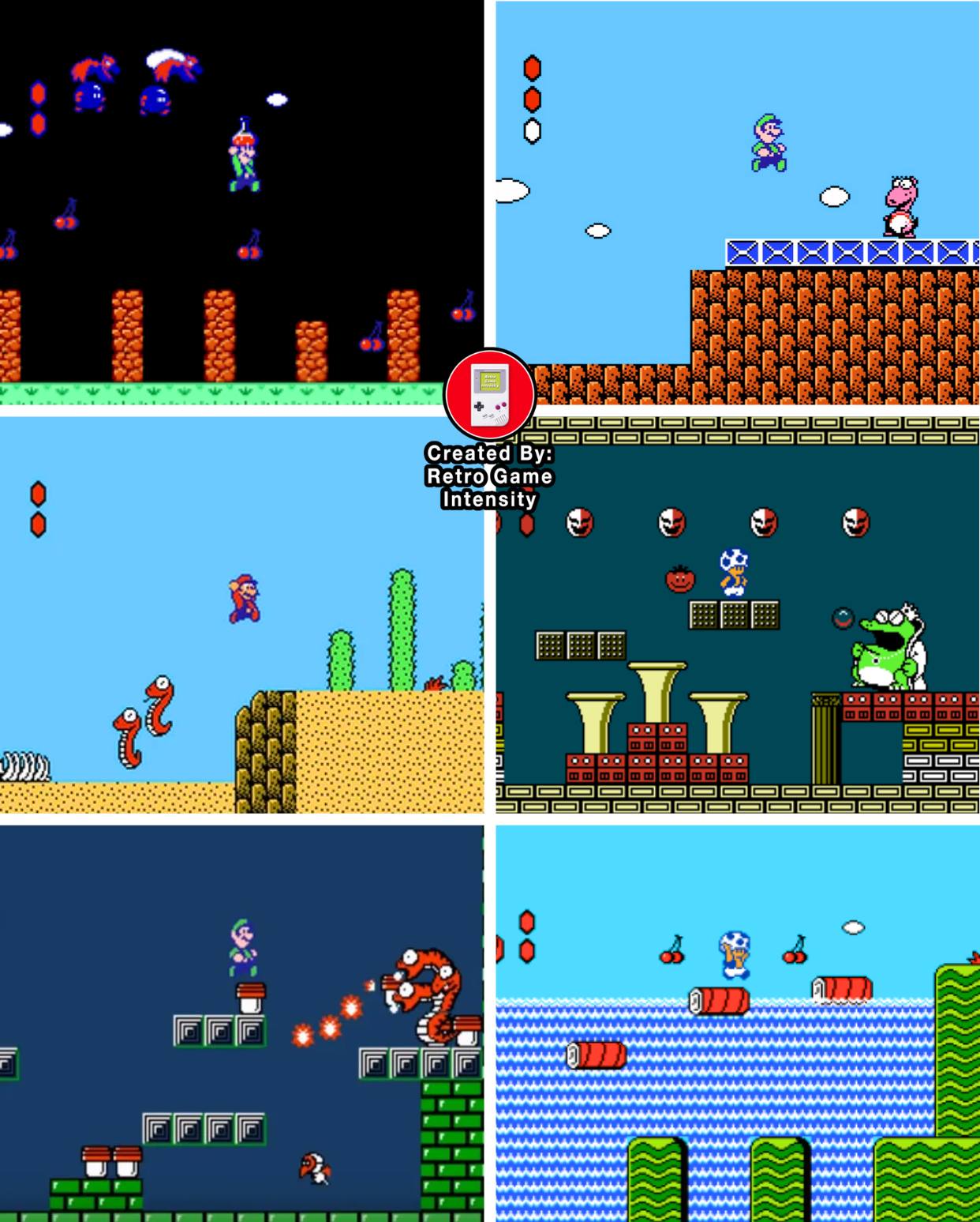 Retro - Did You Know? - Super Mario Bros. 2 (1988) Super Mario Bros. 2 ...