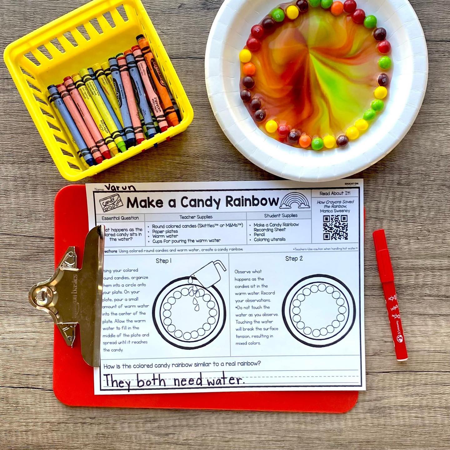 🌈 Taste the Rainbow... 😋 I may... - Education to the Core