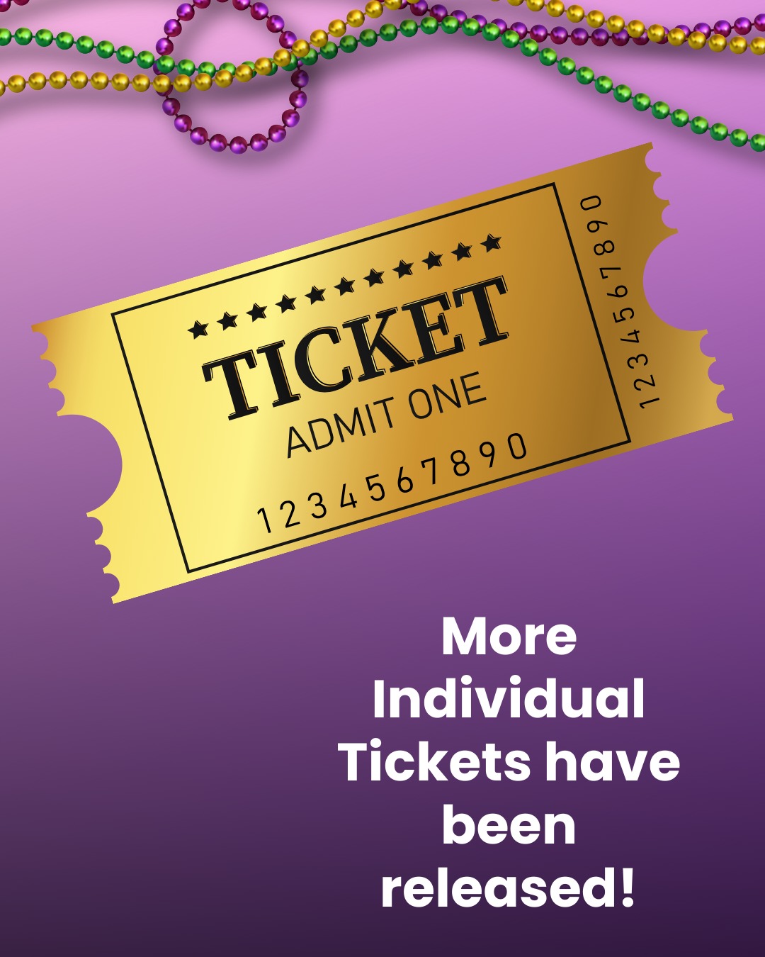 Saint - 🎭 Mardi Gras Alert! 🎭 We've just released a few more individual ...